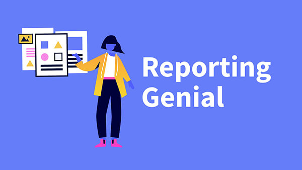Reporting genial | Plantillas de Genially